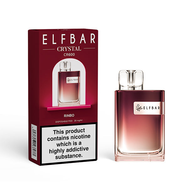 ELFBAR CRYSTAL CR600 RINBO – Vape Ardeer